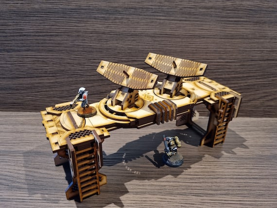 Communications Relay Station Laser Cut MDF Terrain - Etsy