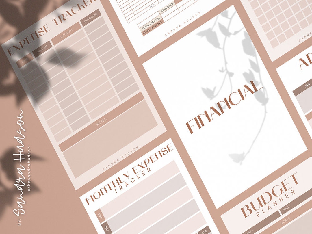 Printable Financial Planner for Business | Small Business Budget ...