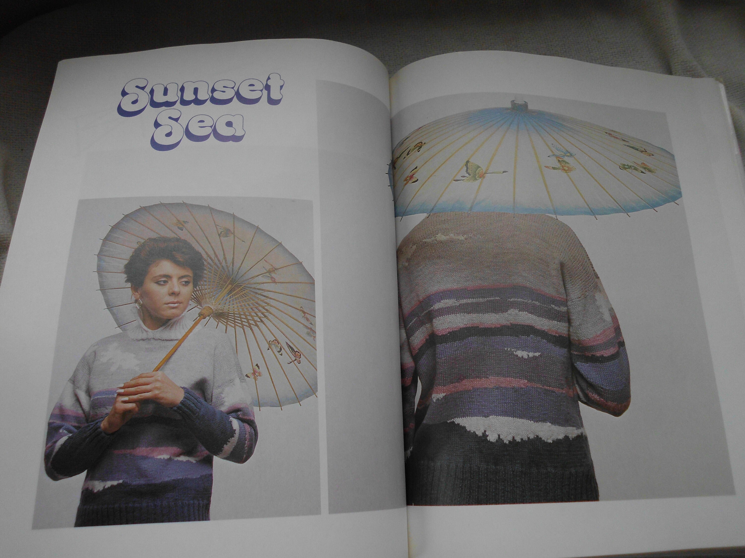 Retro 1980s Picture Knits Knitting Pattern Book Marilyn Rawlings & Jane ...