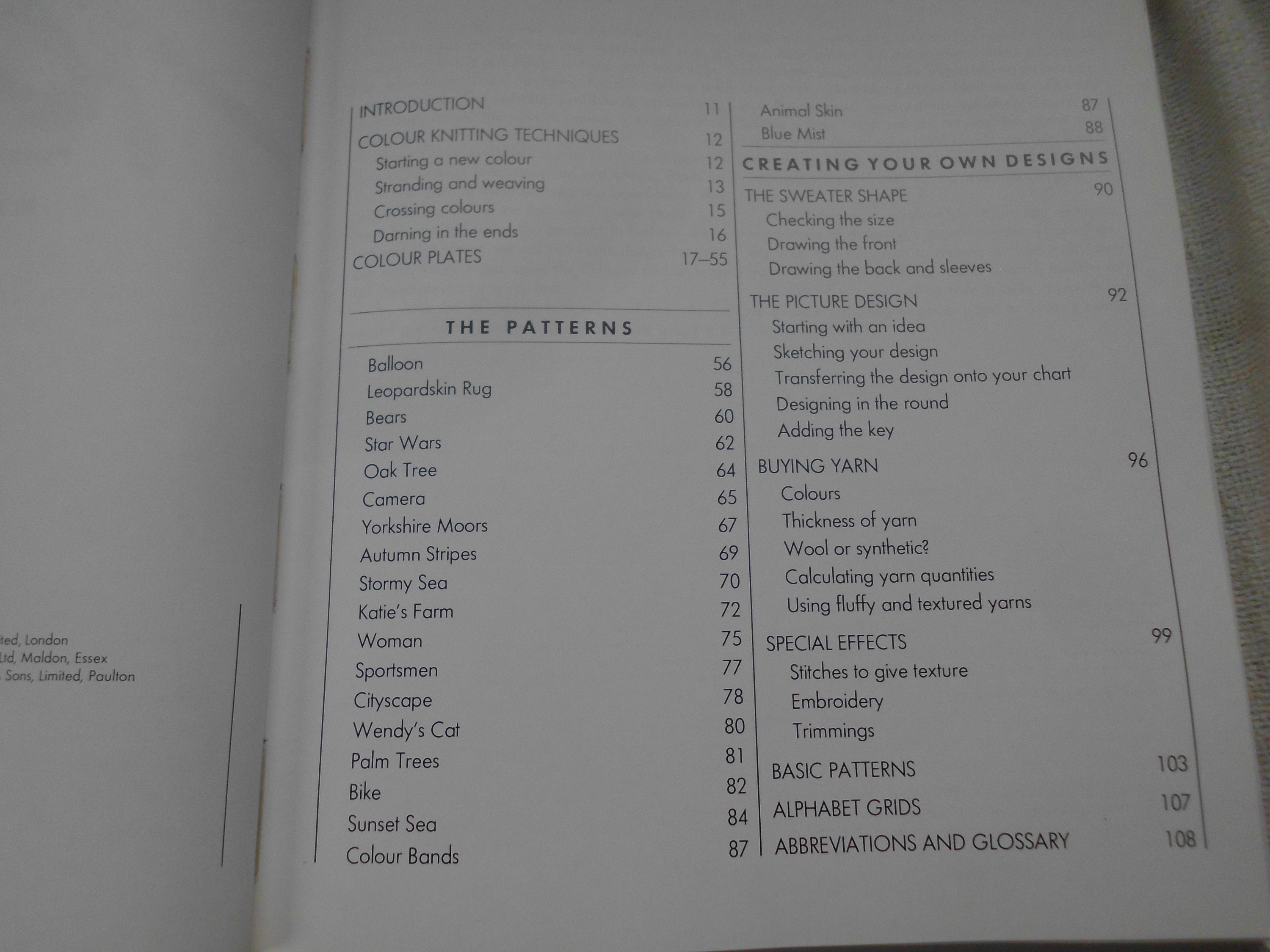 Retro 1980s Picture Knits Knitting Pattern Book Marilyn - Etsy