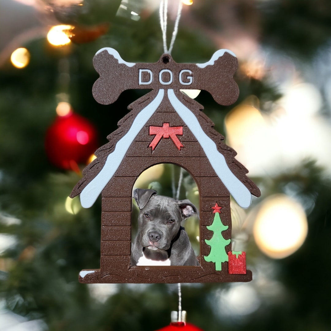 Winter Paws Personalized Dog House Ornament: A Tail-wagging Addition to ...