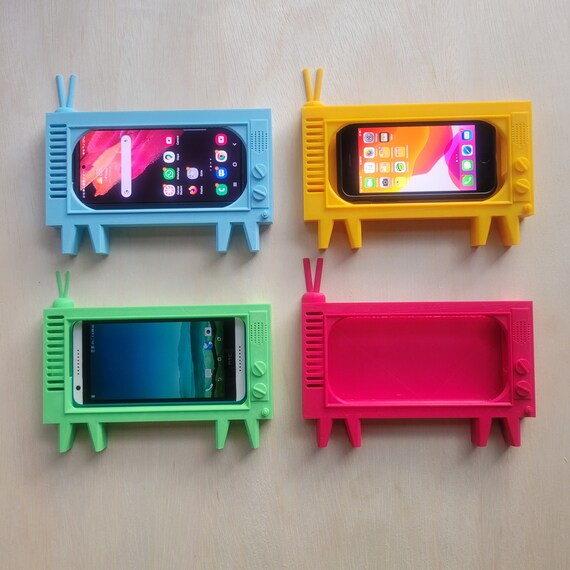 Retro TV Phone Stand/holder - Etsy