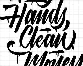 Dirty Money Decal - Etsy