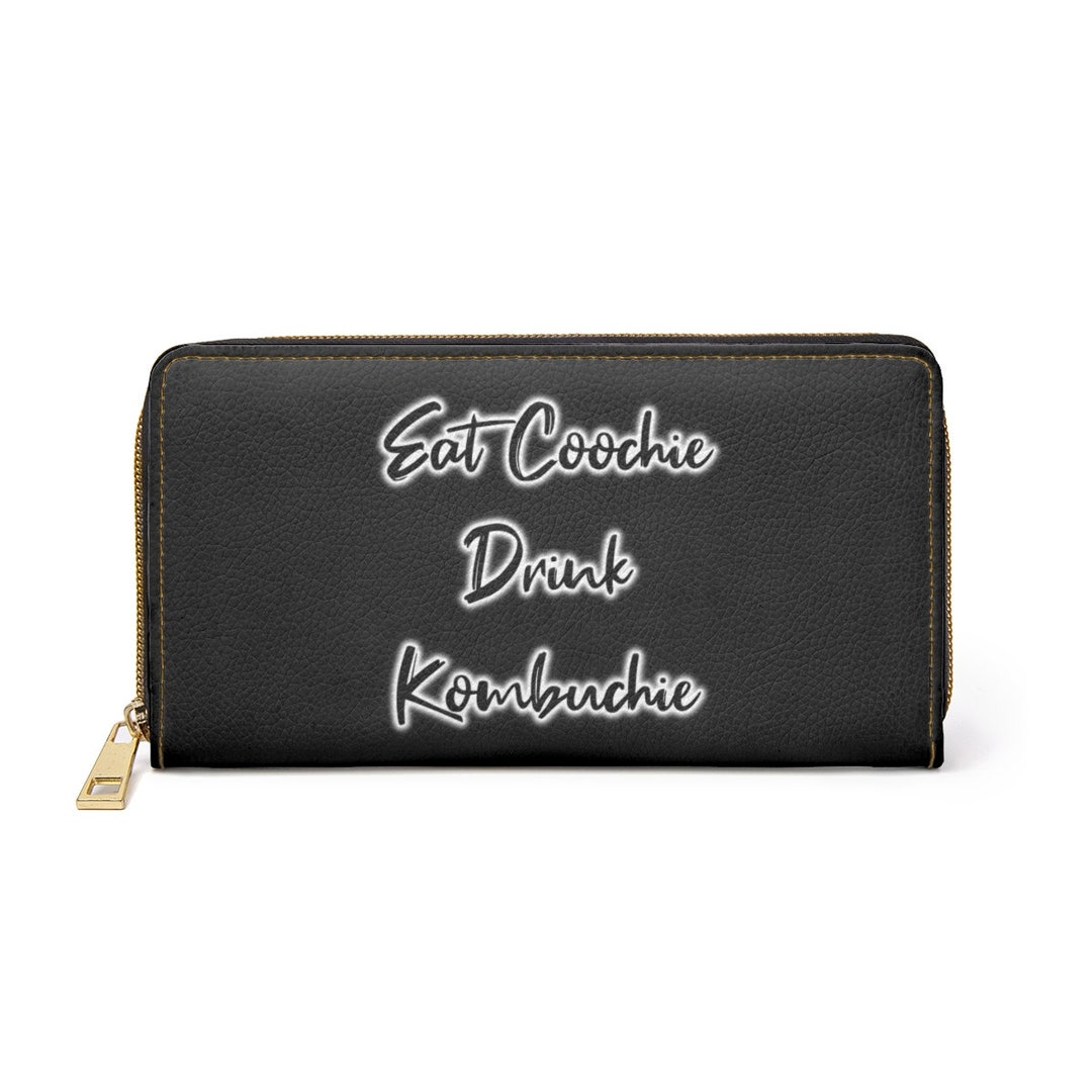 Eat Coochie Drink Kombuchie Wallet - Etsy