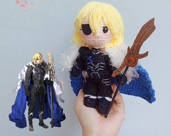Fanmade Fire Emblem Three Houses Amigurumi - FE3H Claude Crochet Doll ...
