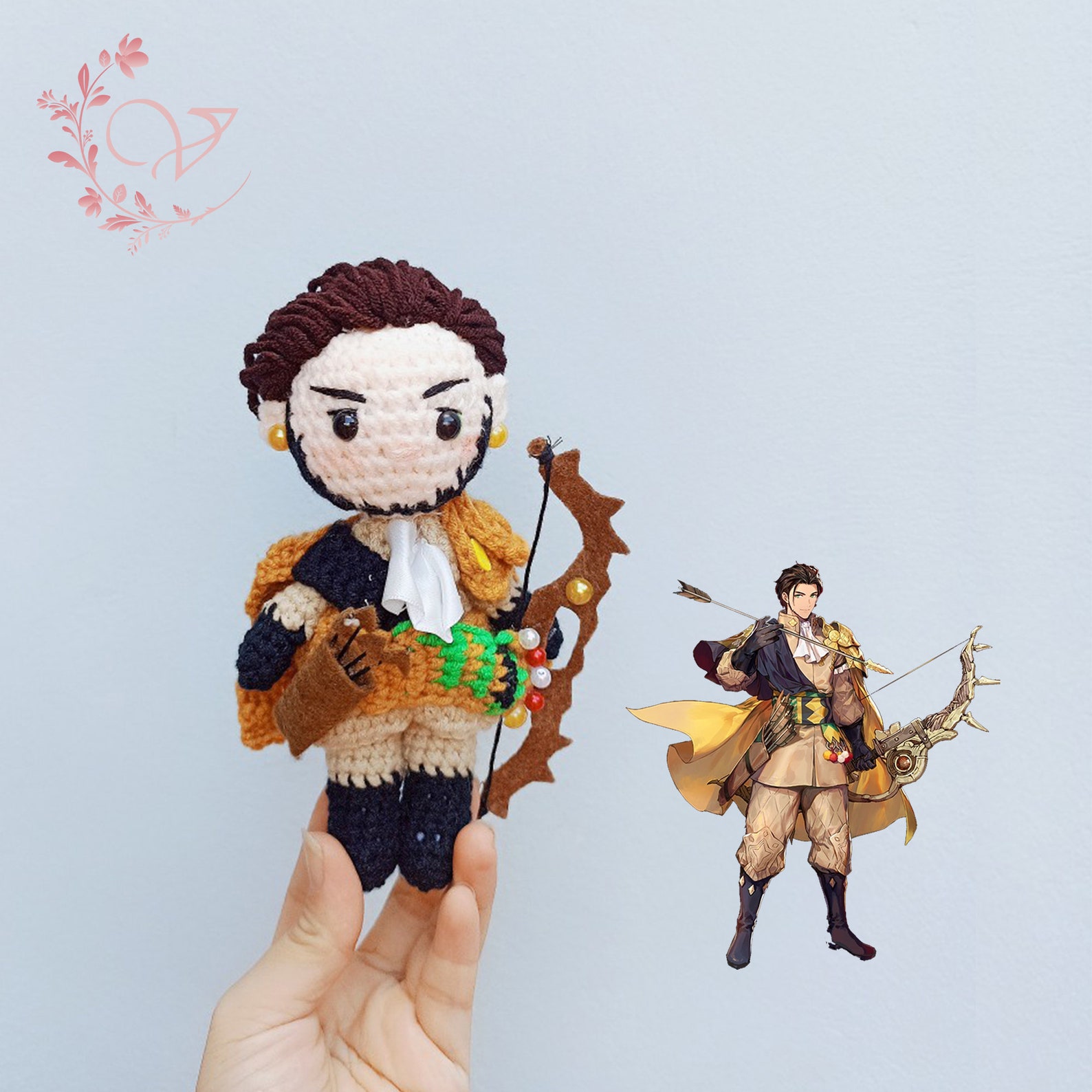 Fanmade Fire Emblem Three Houses Amigurumi - FE3H Claude Crochet Doll ...