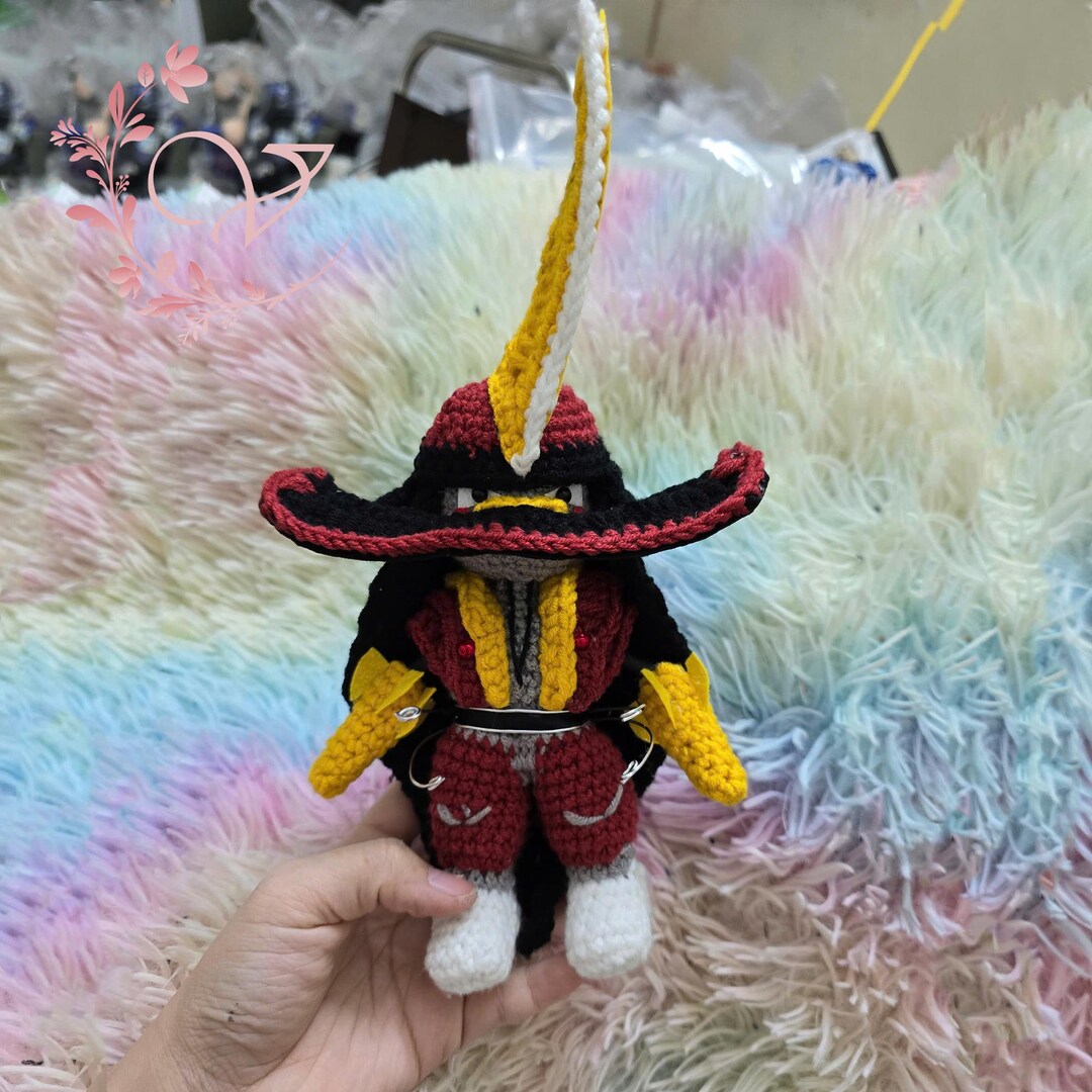 Fanmade PKM Amigurumi - Kingambit Crochet Doll Amigurumi, Kingambit ...
