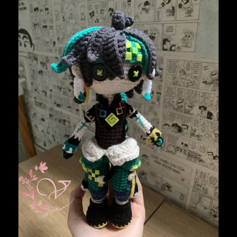 Arlecchino Genshin Figure - Etsy