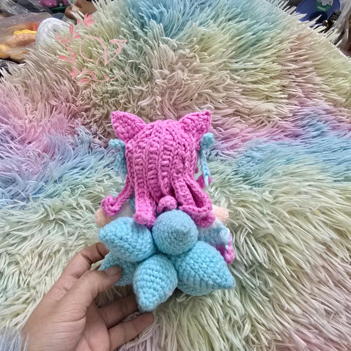 Fanmade LOL Amigurumi - LOL Ahri Crochet Doll Amigurumi, LOL Ahri Plush ...