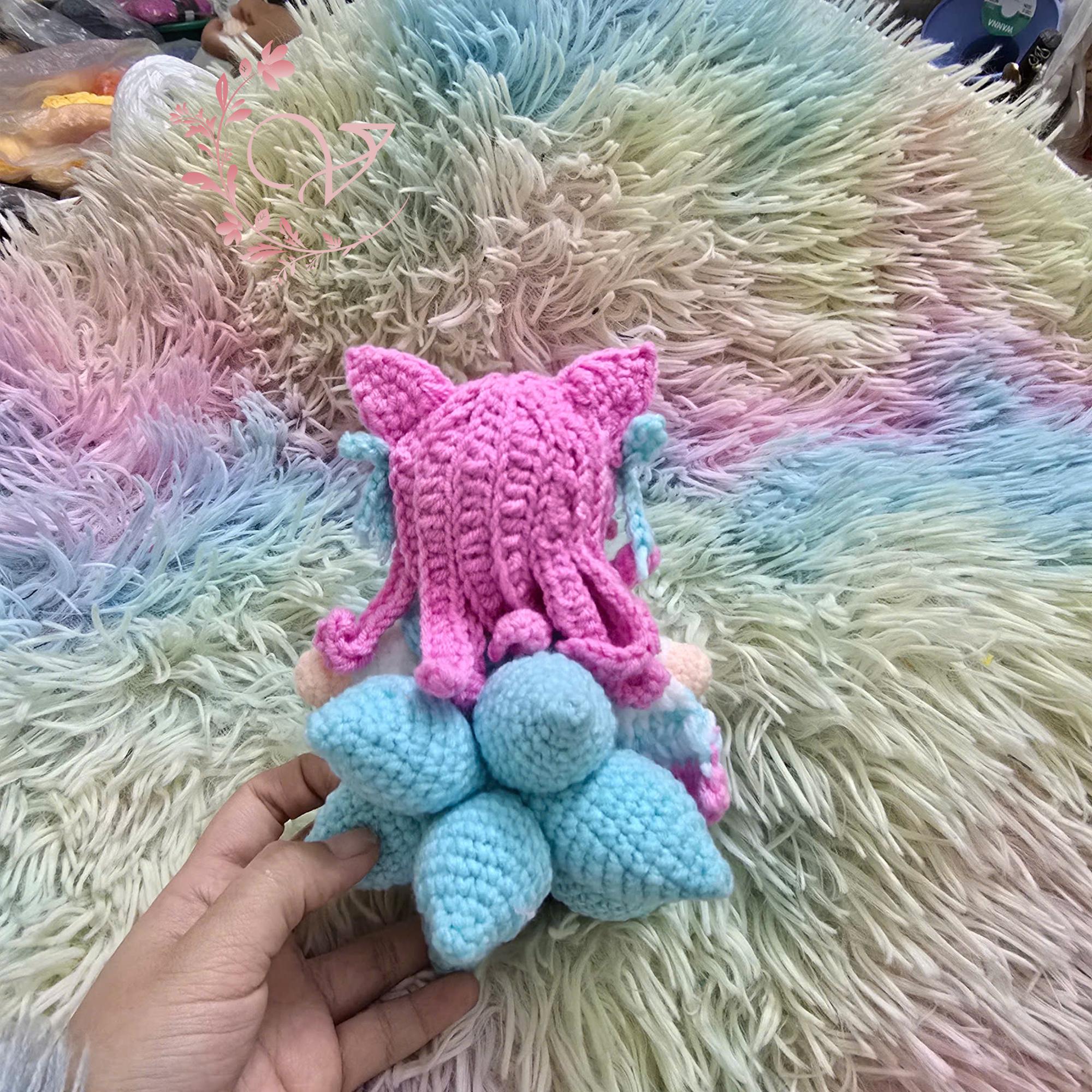 Fanmade LOL Amigurumi - LOL Ahri Crochet Doll Amigurumi, LOL Ahri Plush ...