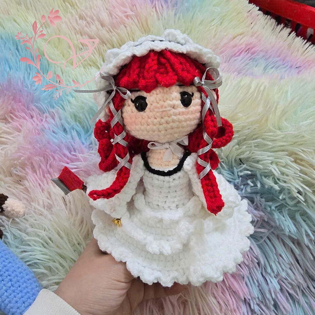 Fanmade Persona Amigurumi - Persona Chidori Yoshino Crochet Doll ...