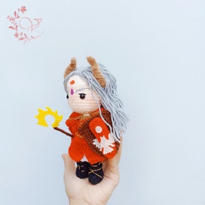 Fanmade Fire Emblem Three Houses Amigurumi - FE3H Edelgard Crochet Doll ...