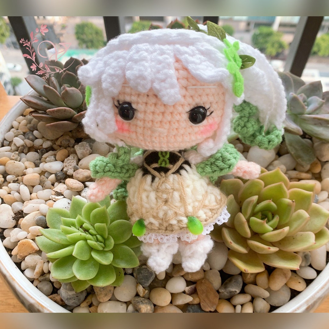 Fanmade Genshin Impact Amigurumi - Nahida Crochet Doll Amigurumi ...