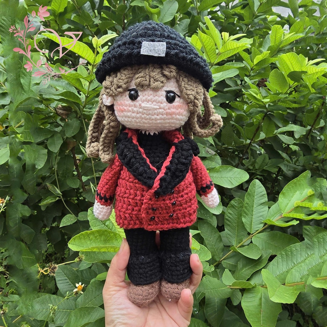 Fanmade Persona Amigurumi - Persona Shinjiro Aragaki Crochet Doll ...