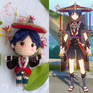 Game, Animated Cartoon Character Crochet Doll - Custom Amigurumi Plush ...