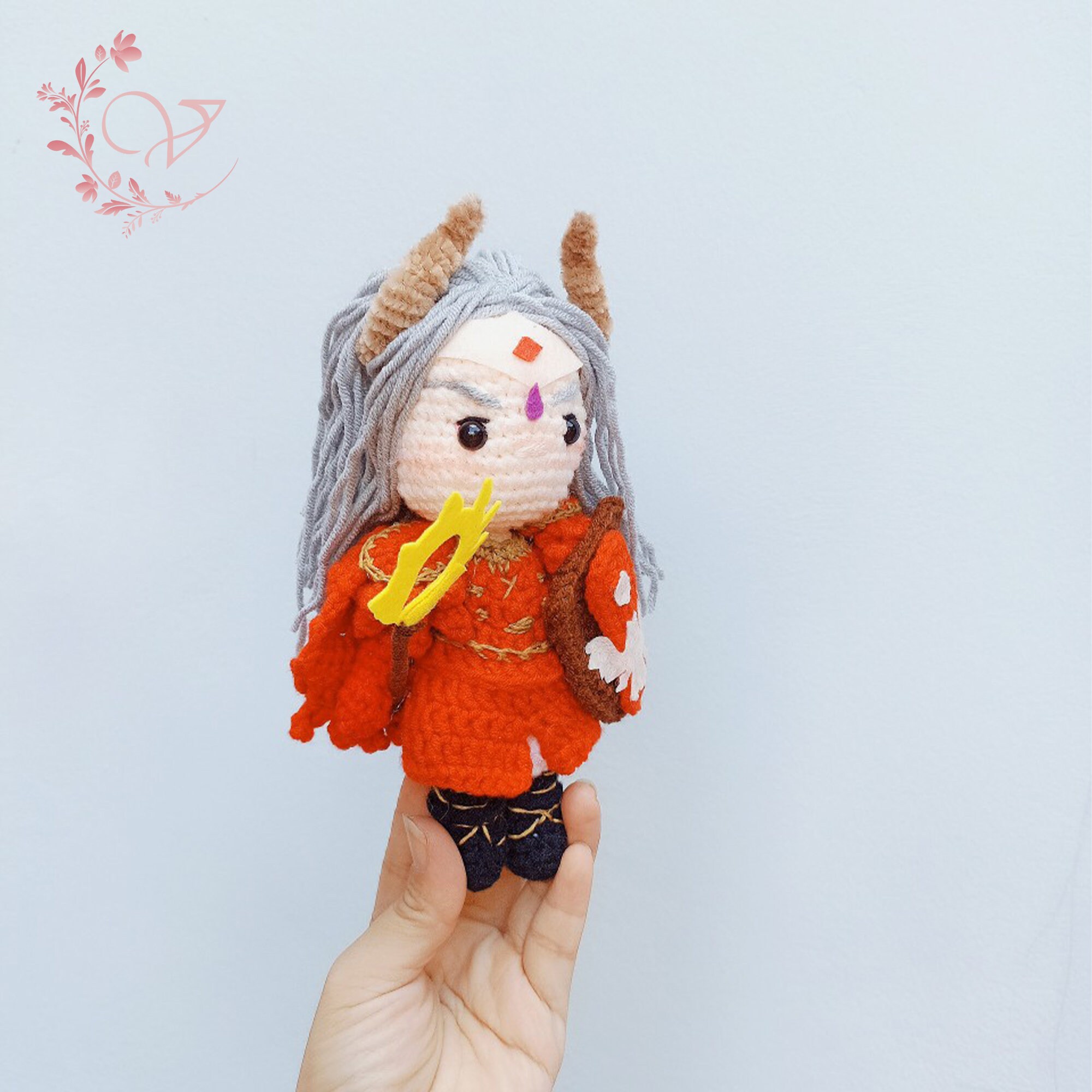 Fanmade Fire Emblem Three Houses Amigurumi - FE3H Edelgard Crochet Doll ...