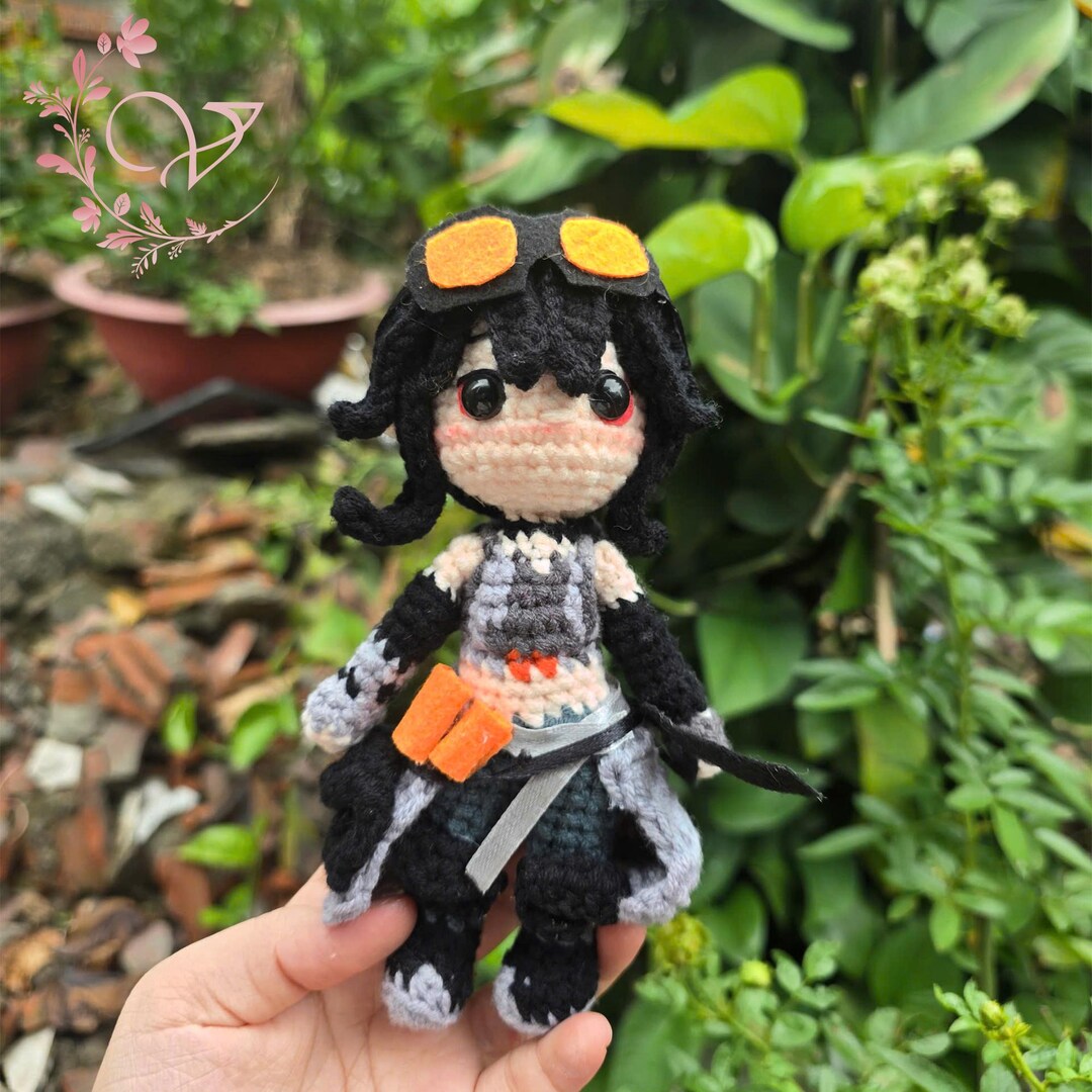 Fanmade Zenless Zone Zero Amigurumi - ZZZ Grace Crochet Doll Amigurumi ...