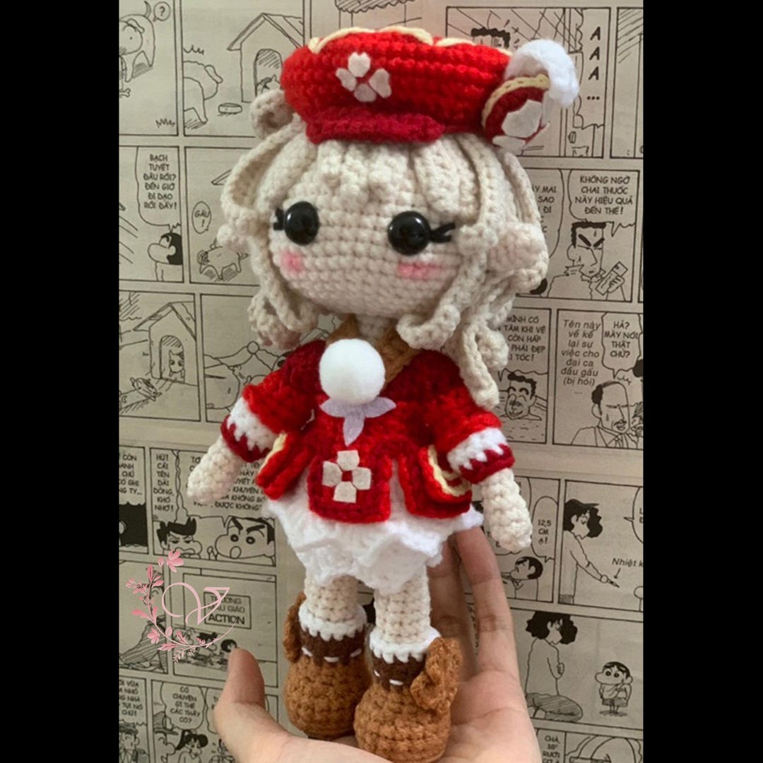 Fanmade Genshin Impact Amigurumi Klee Crochet Doll Amigurumi, Klee ...