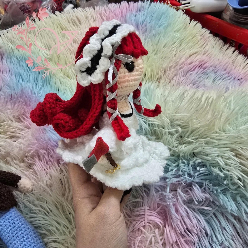 Fanmade Persona Amigurumi - Persona Chidori Yoshino Crochet Doll ...