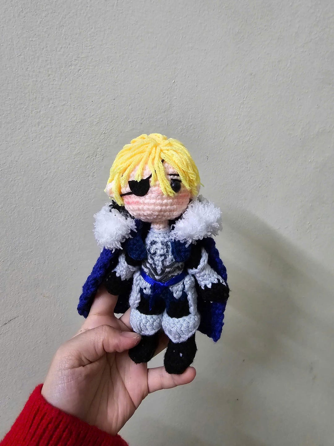 Fanmade Fire Emblem Three Houses Amigurumi - FE3H Dimitri Crochet Doll ...