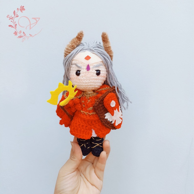 Fanmade Fire Emblem Three Houses Amigurumi - FE3H Edelgard Crochet Doll ...