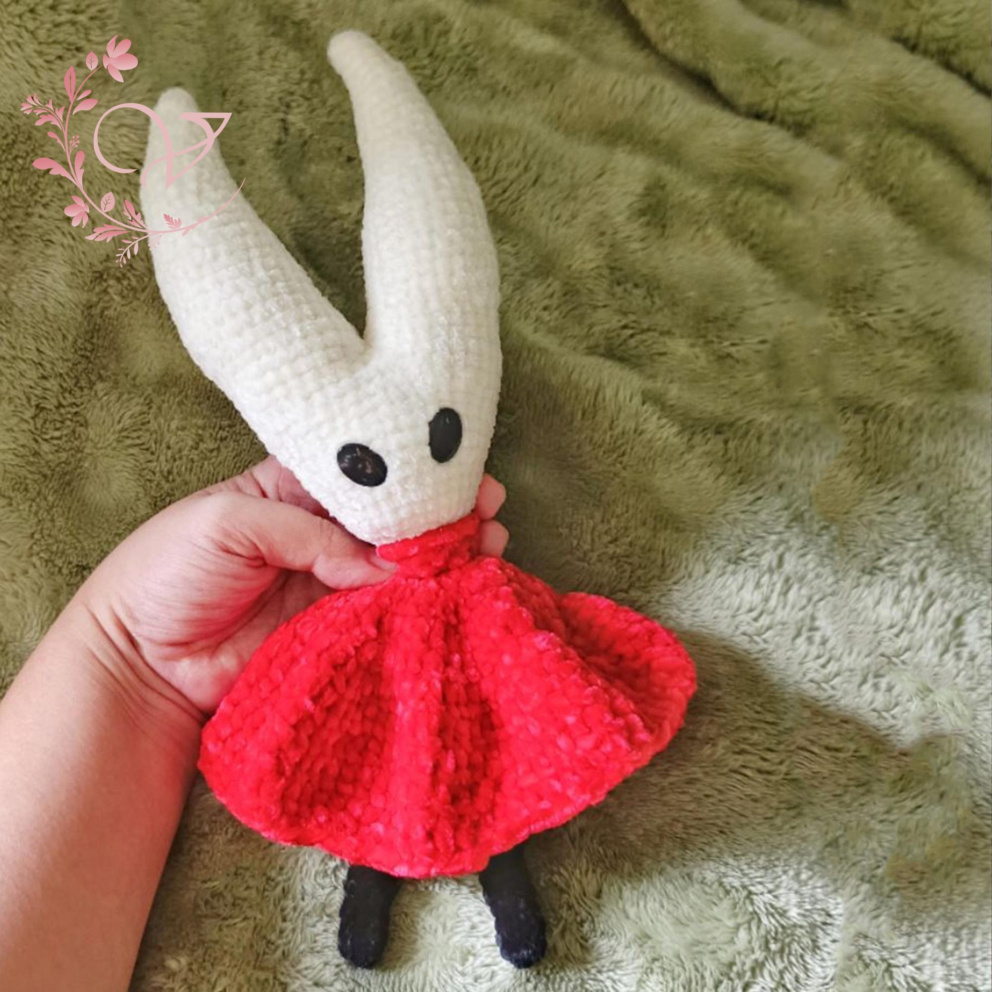 Fanmade Hollow Knight Amigurumi - Hollow Knight Silksong Crochet Doll ...