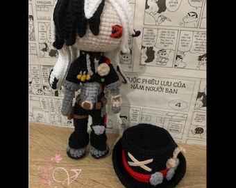 Fanmade Honkai Star Rail Amigurumi Boothill Crochet Doll Amigurumi ...