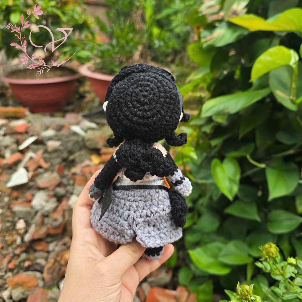 Fanmade Zenless Zone Zero Amigurumi - ZZZ Grace Crochet Doll Amigurumi ...