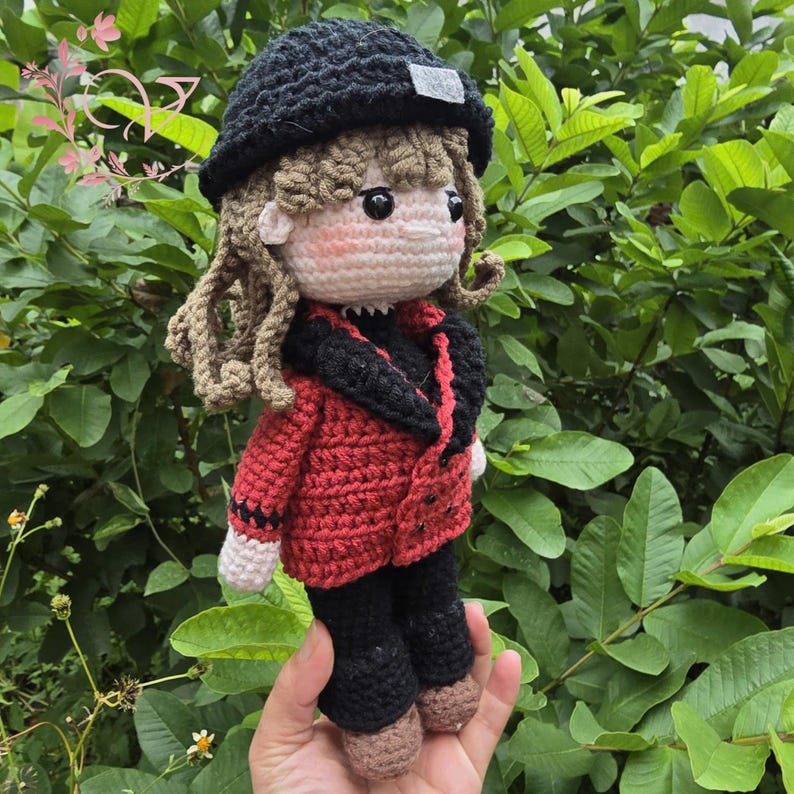 Fanmade Persona Amigurumi - Persona Shinjiro Aragaki Crochet Doll ...