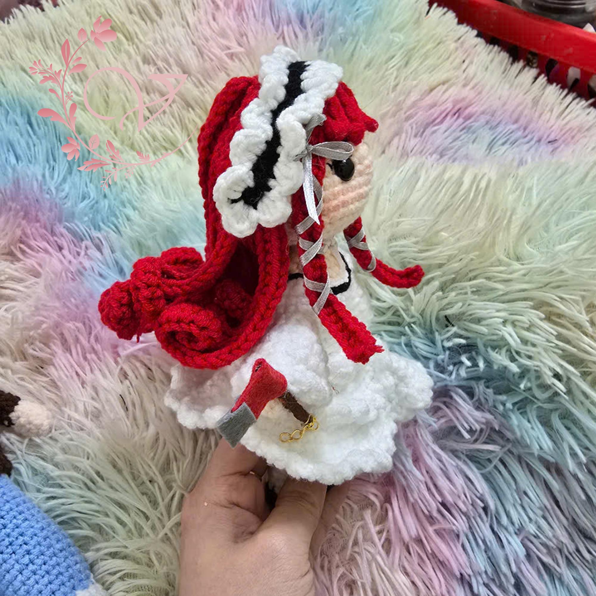 Fanmade Persona Amigurumi - Persona Chidori Yoshino Crochet Doll ...