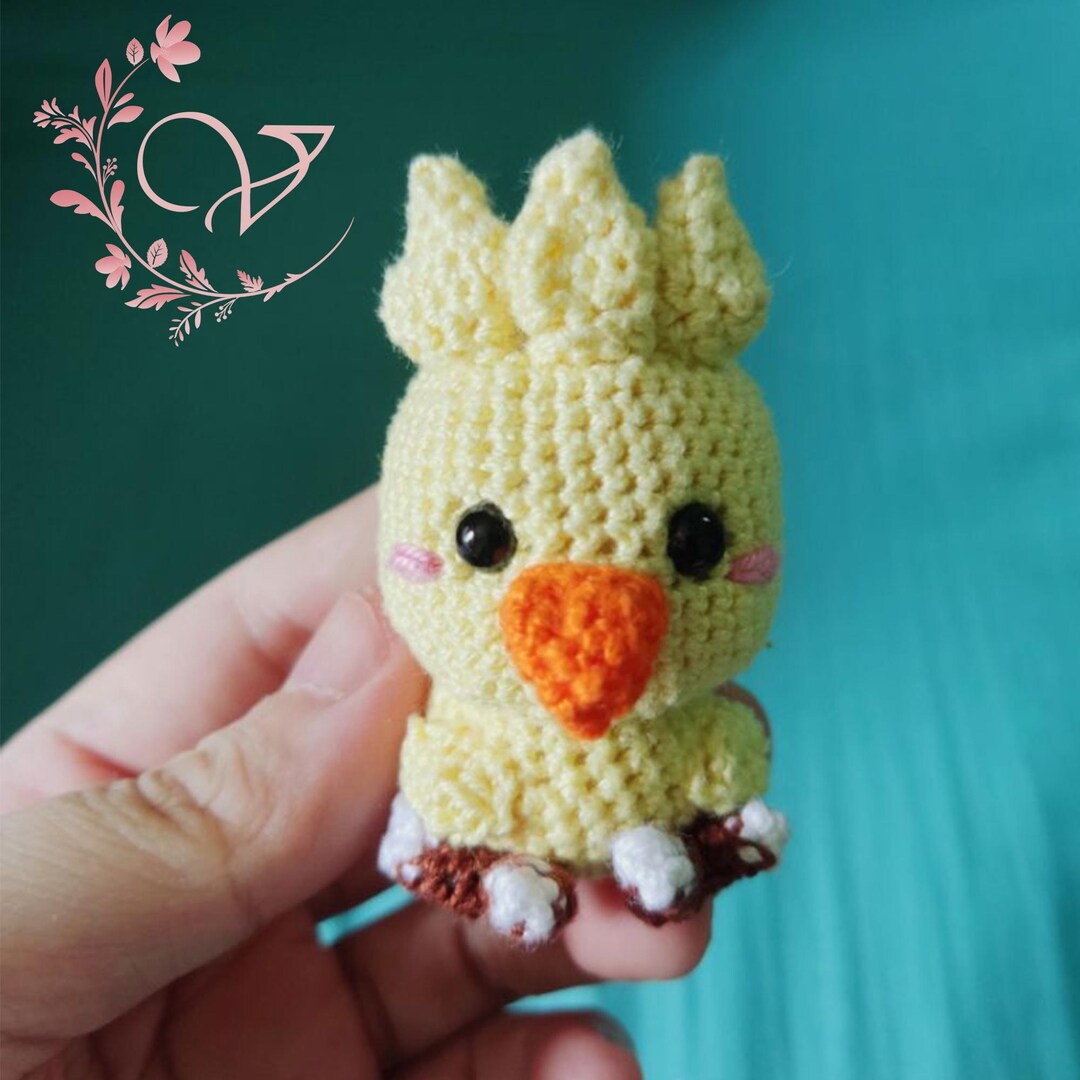 Fanmade FFII Amigurumi - FFII Chocobo Crochet Doll Amigurumi, Chocobo ...