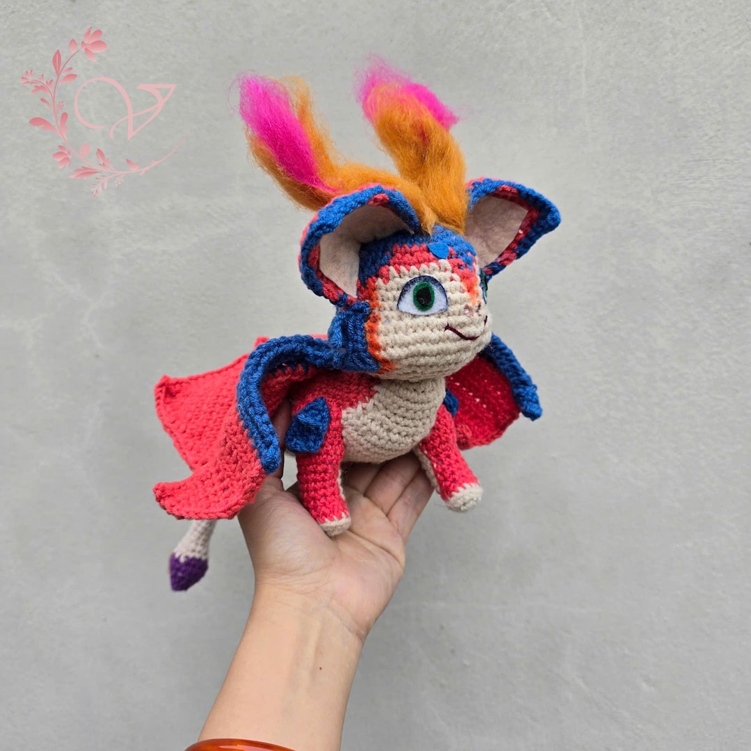 Fanmade LOL Amigurumi - LOL Smolder Crochet Doll Amigurumi, LOL Smolder ...