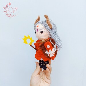 Fanmade Fire Emblem Three Houses Amigurumi - FE3H Edelgard Crochet Doll ...