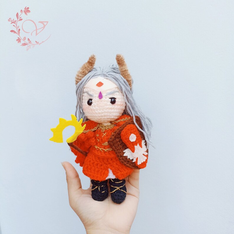 Fanmade Fire Emblem Three Houses Amigurumi - FE3H Edelgard Crochet Doll ...