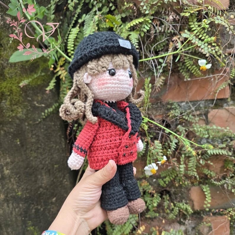Fanmade Persona Amigurumi - Persona Shinjiro Aragaki Crochet Doll ...