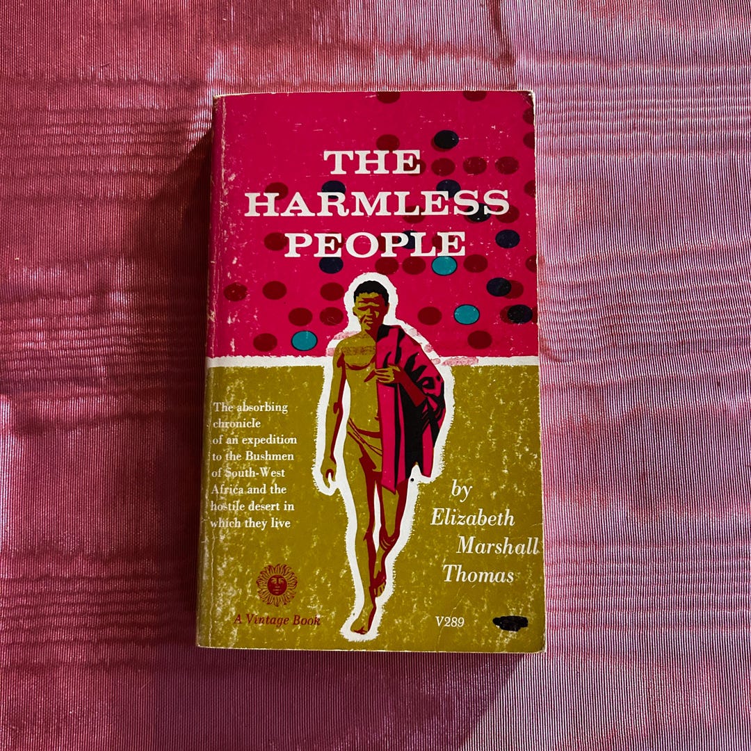 The Harmless People - Elizabeth Marshall Thomas Published in 1959 by Vintage Books - Etsy