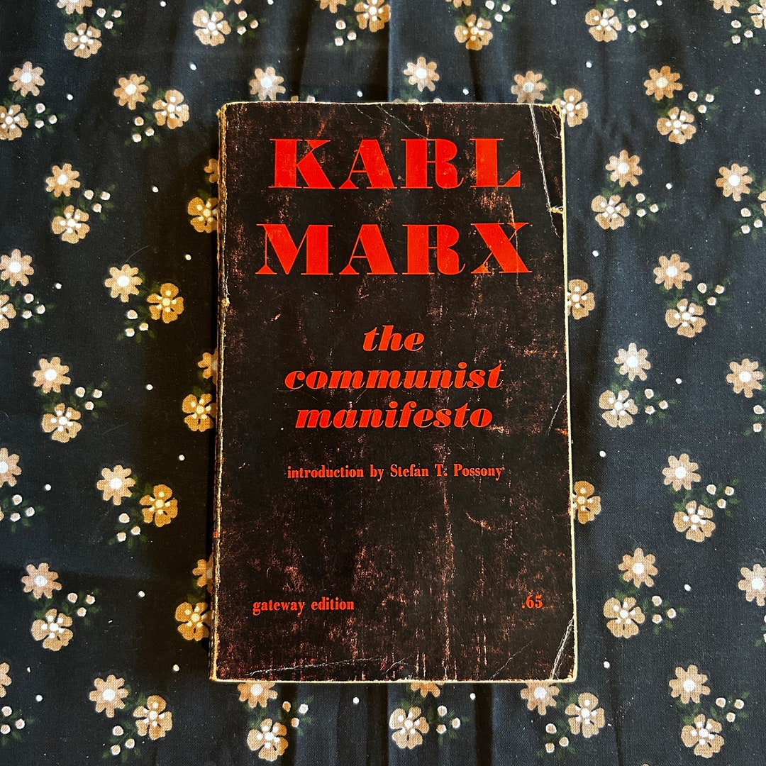 The Communist Manifesto Karl Marx Gateway 1954 - Etsy
