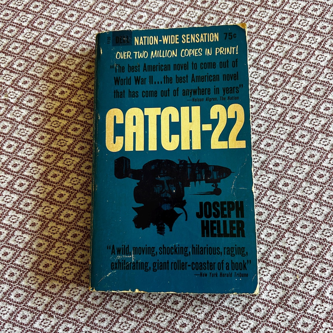 Catch-22 Joseph Heller - 1967 by Dell - Etsy
