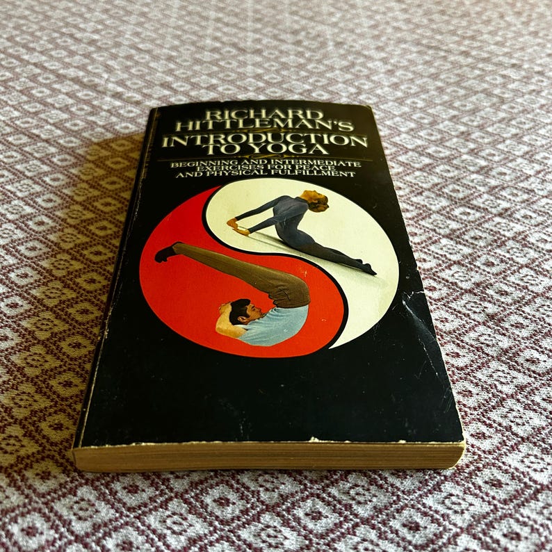 Introduction to Yoga - Richard Hittleman 1975 by Bantam - Etsy