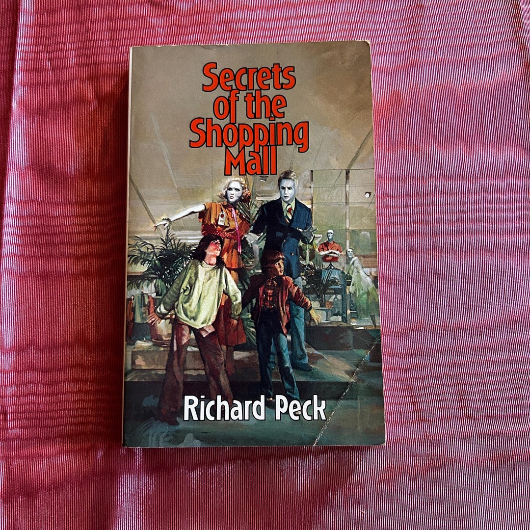 Secrets of the Shopping Mall Richard Peck Published in 1979 by Dell - Etsy