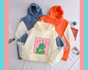 Kermit the Frog Sweatshirt - Etsy