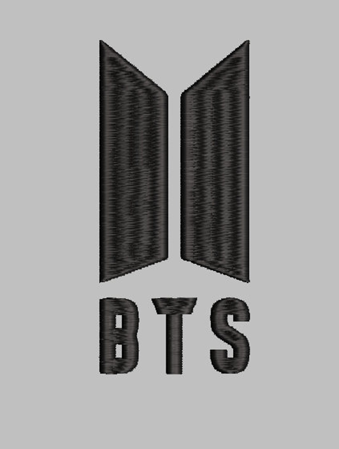 BTS Embroidery Design - Etsy