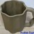 Pottery Heart Shaped Mug Template Clay Heart Mug Template Heart Slab ...
