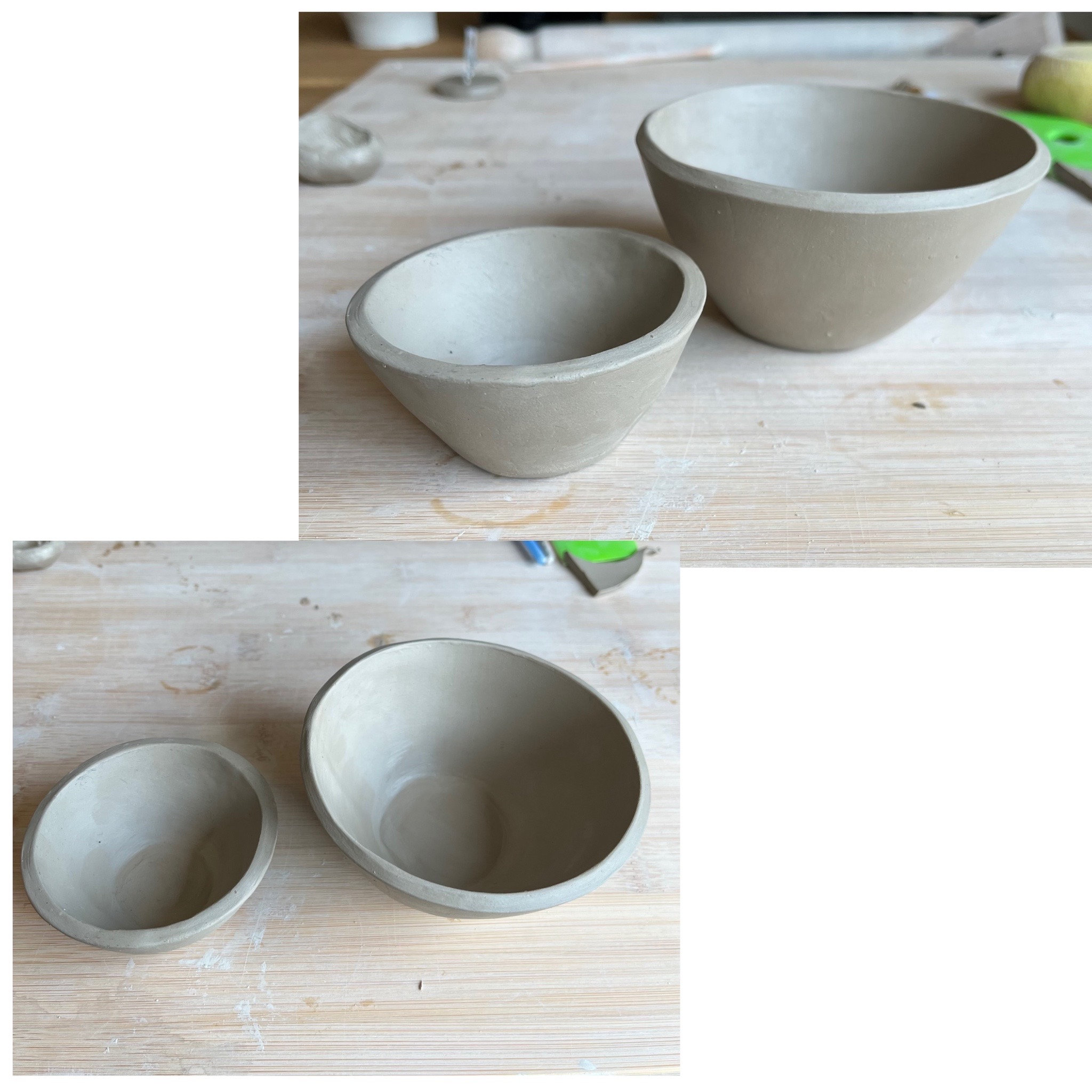 Nest of Bowls Template | Slab Bowl Template | Clay Template | Pottery ...