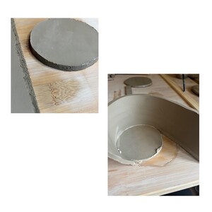 Pottery Salt / Sugar/ Spice Pot With Spoon Template L Pottery Slab ...