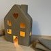 Clay House Template | Pottery House Template | House Tealight Template ...