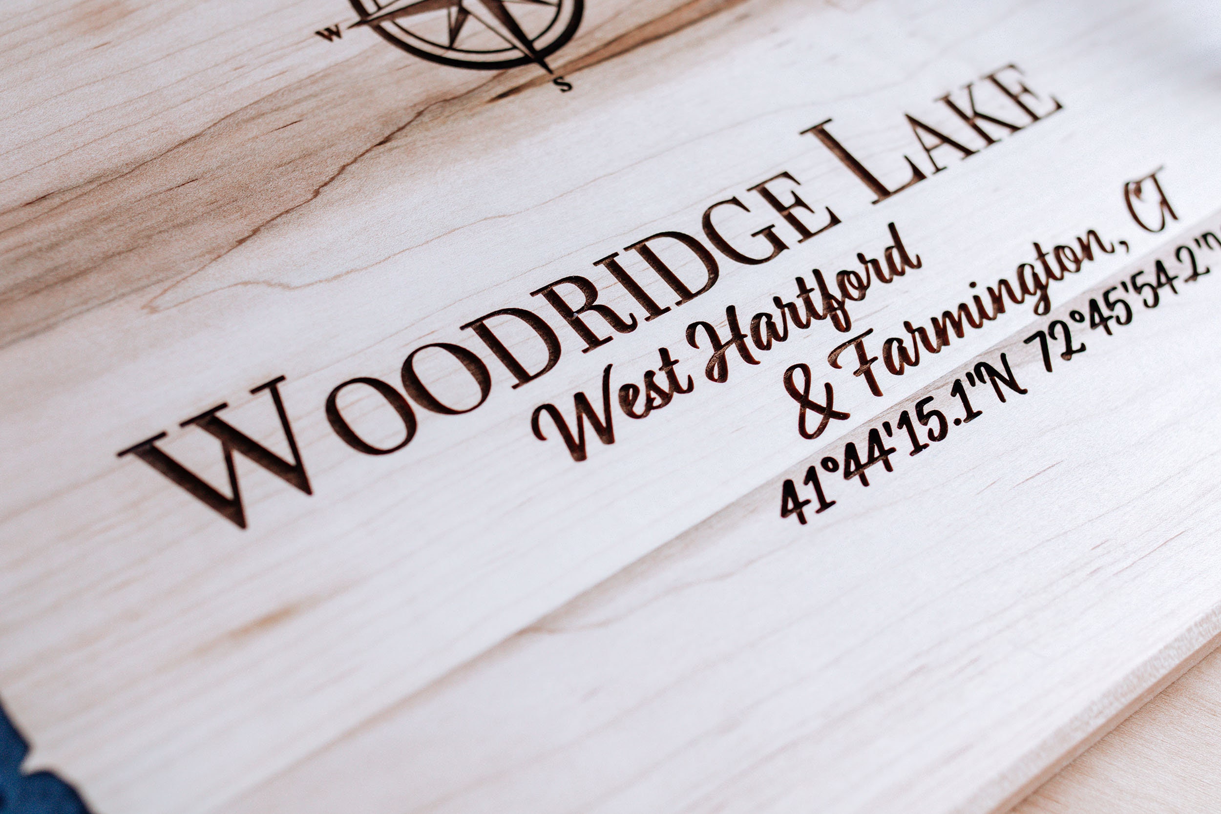 EPOXY LAKE BOARD, Serving Board, Resin Cabin Decor, Lakehouse, Couples ...