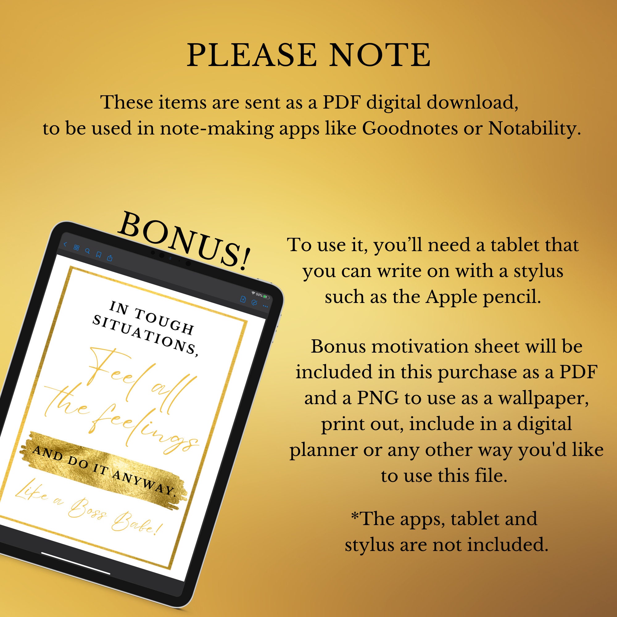 Brainstorming Sheets for Goodnotes and Notability | Digital Download ...