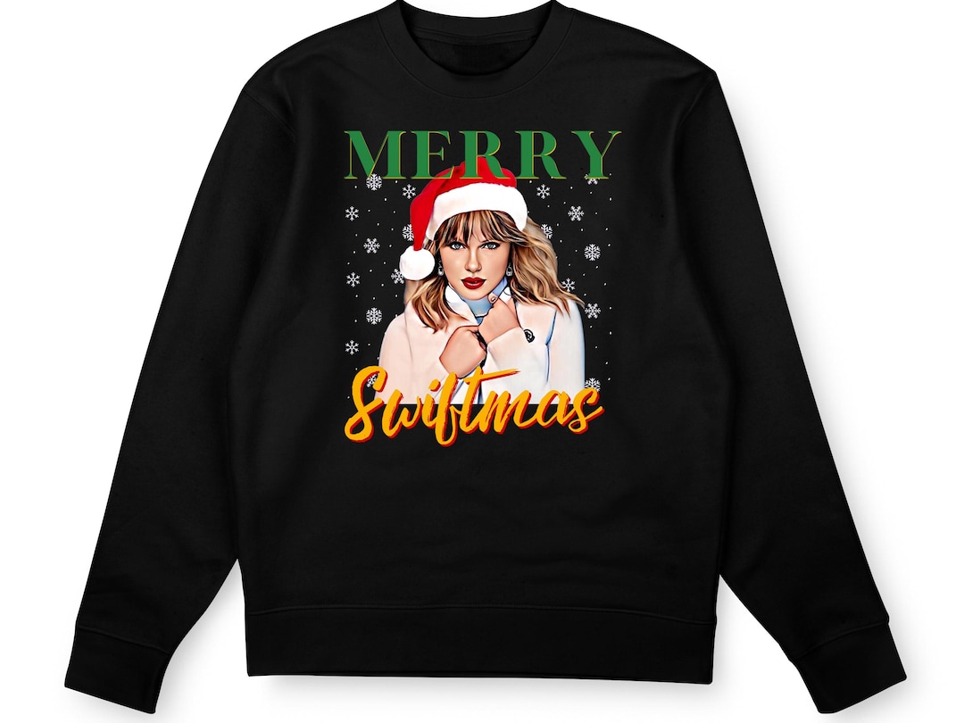 Merry Swiftmas Christmas Jumper Sweatshirt Christmas Present Swiftmas ...
