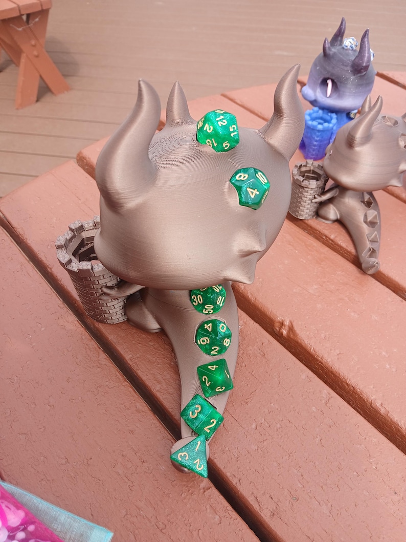 Kaiju Dice Display and Dice Tower - Etsy